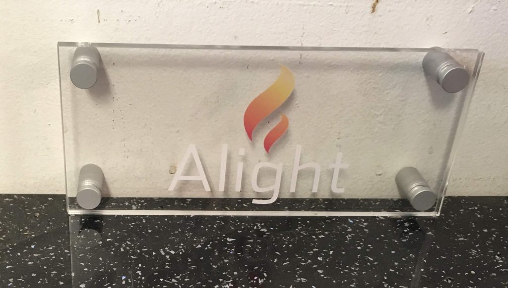 5mm thick Clear Acrylic Wall or Door Signs - Signs Engraving