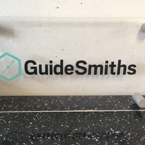 5mm thick Clear Acrylic Wall or Door Signs - Signs Engraving