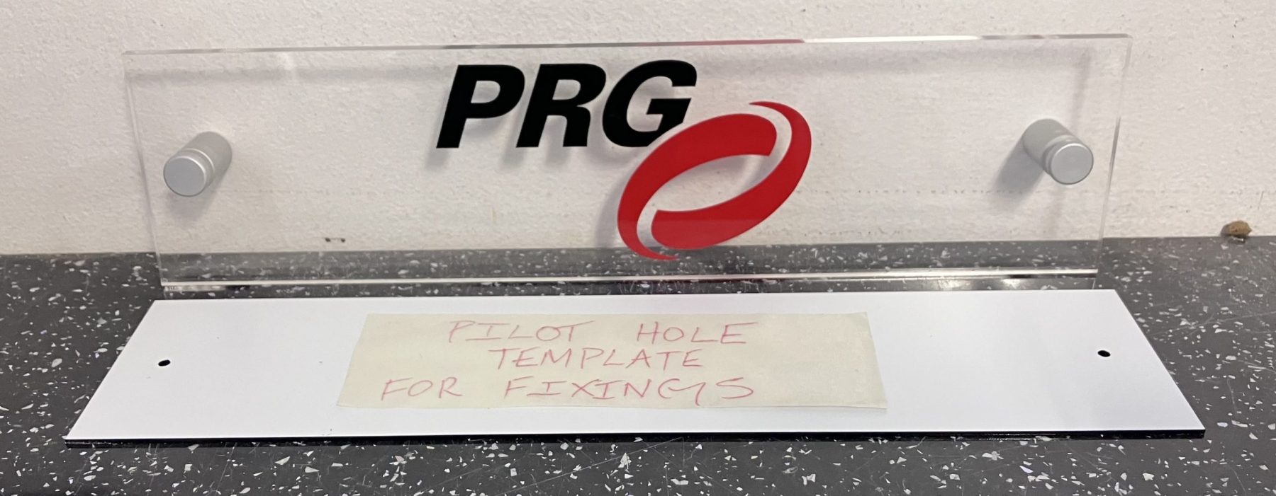 5mm thick Clear Acrylic Wall or Door Signs - Signs Engraving