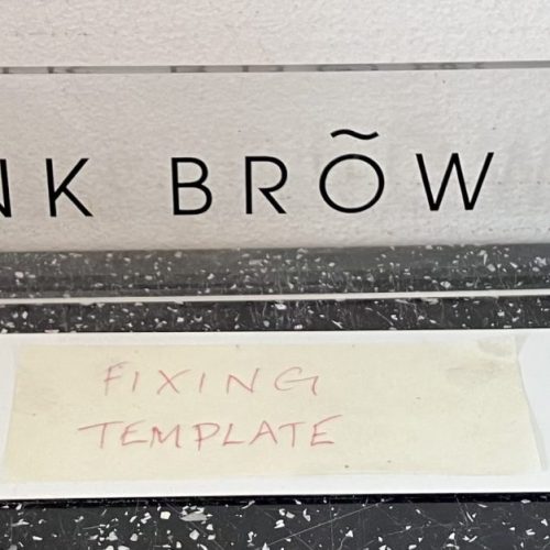 5mm thick Clear Acrylic Wall or Door Signs - Signs Engraving