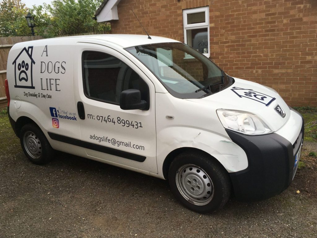 Small Van Graphics - Signs Engraving