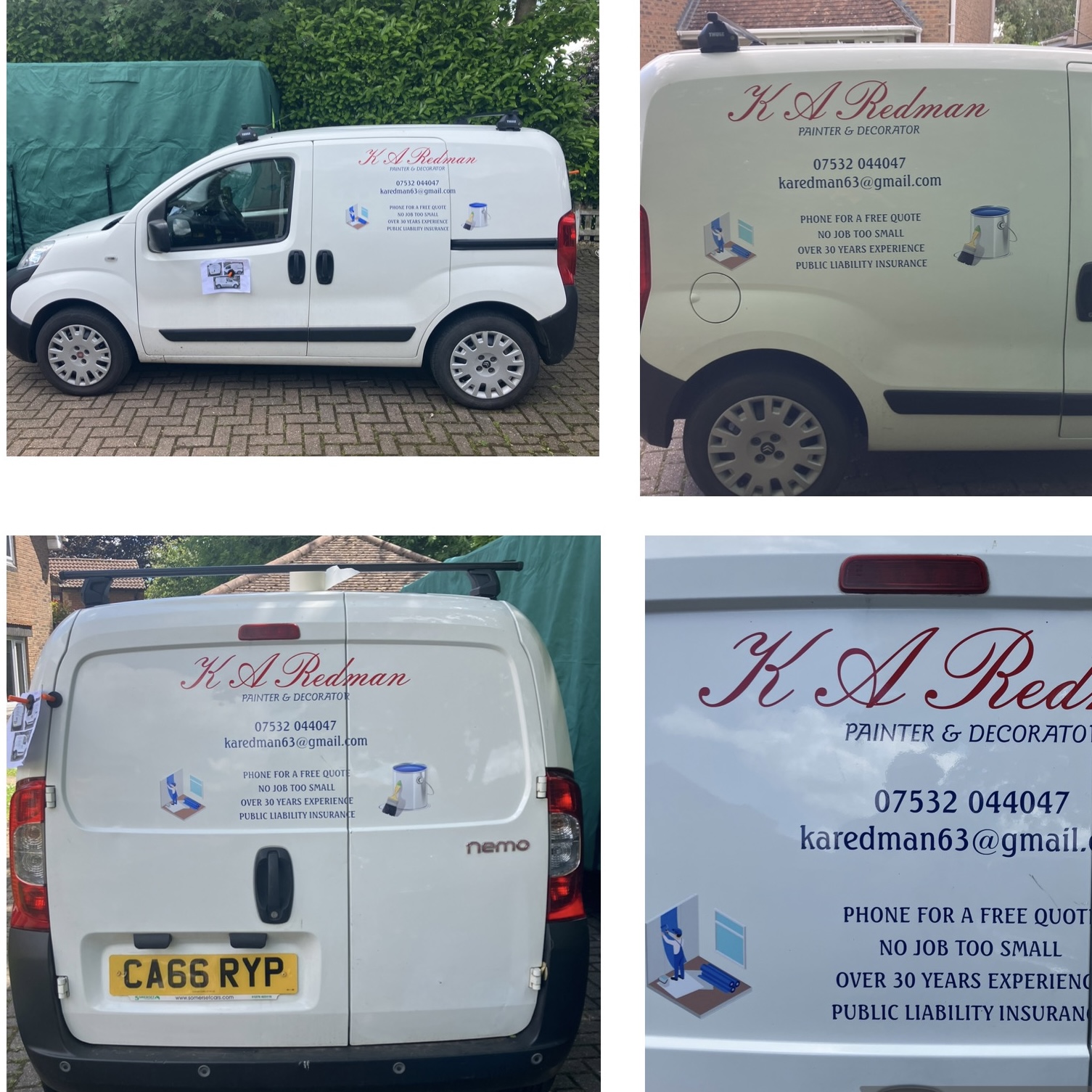 Small Van Graphics - Signs Engraving