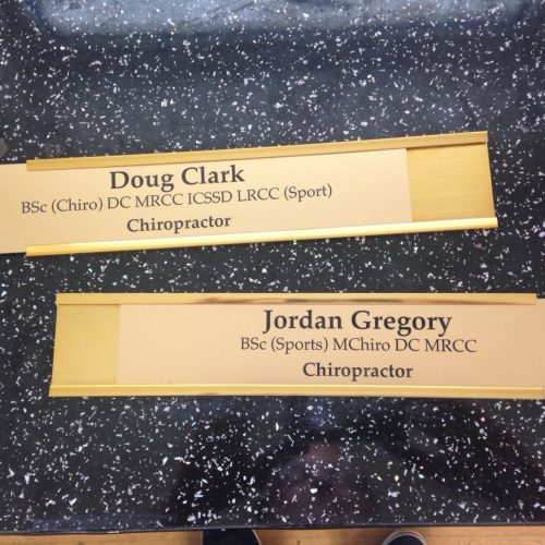 Door Signs/Holders with Engraved Inserts - Signs Engraving