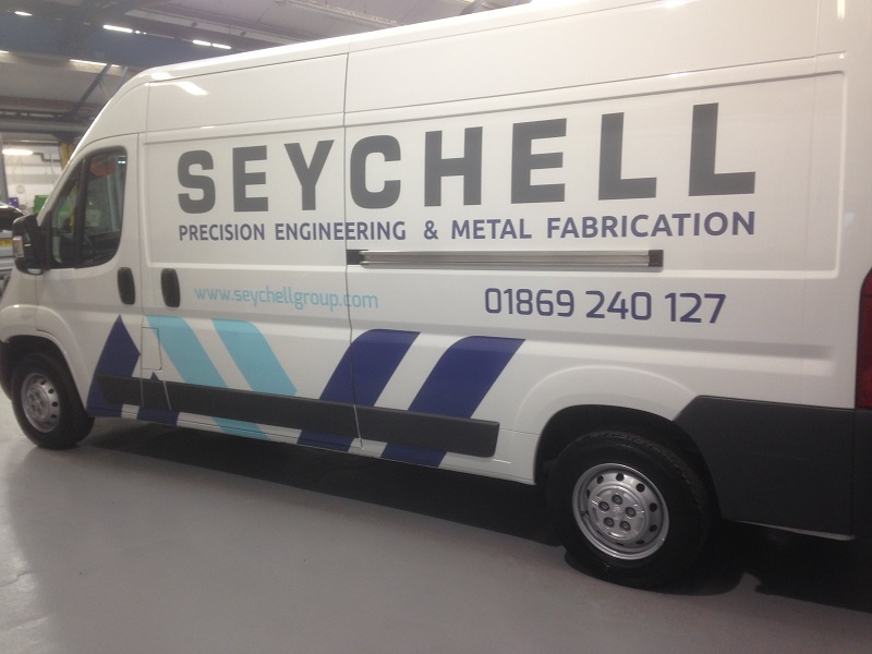 Large Van Graphics - Signs Engraving