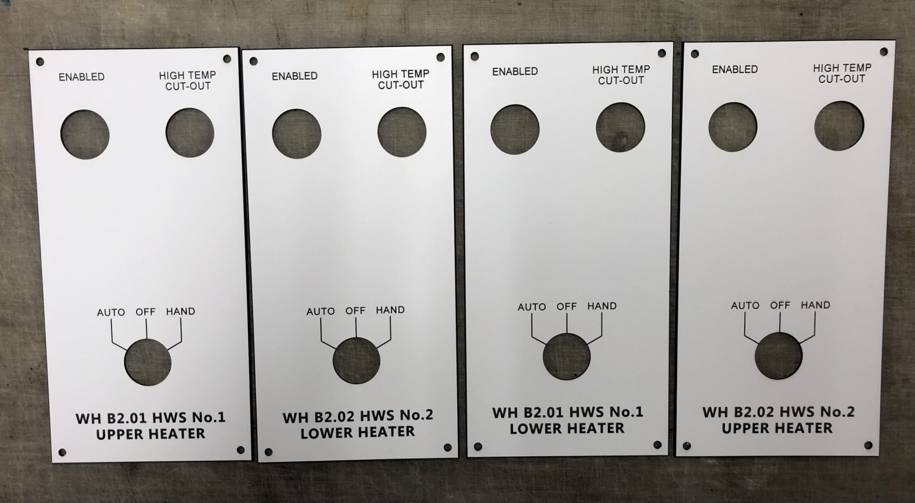 Control Panels - Impact Acrylic (impact resistance & UV stability ...