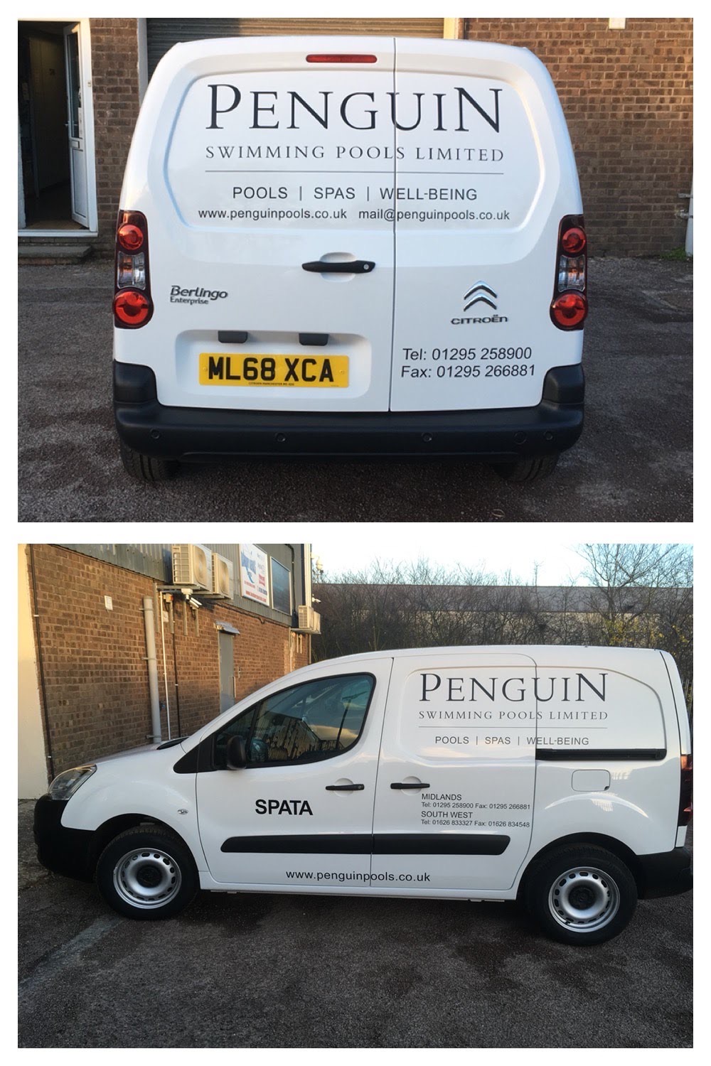 Small Van Graphics - Signs Engraving