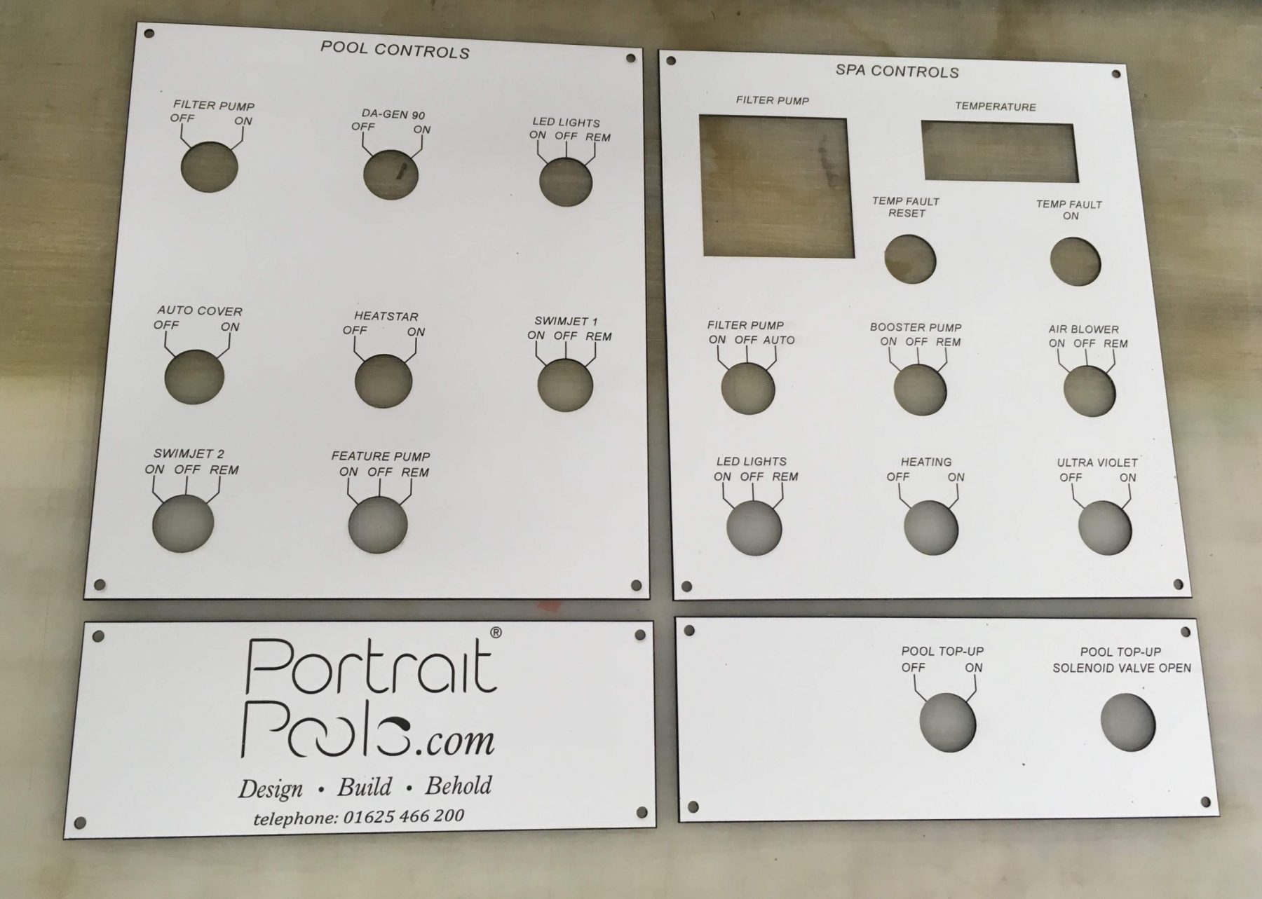 Control Panels - Impact Acrylic (impact resistance & UV stability ...