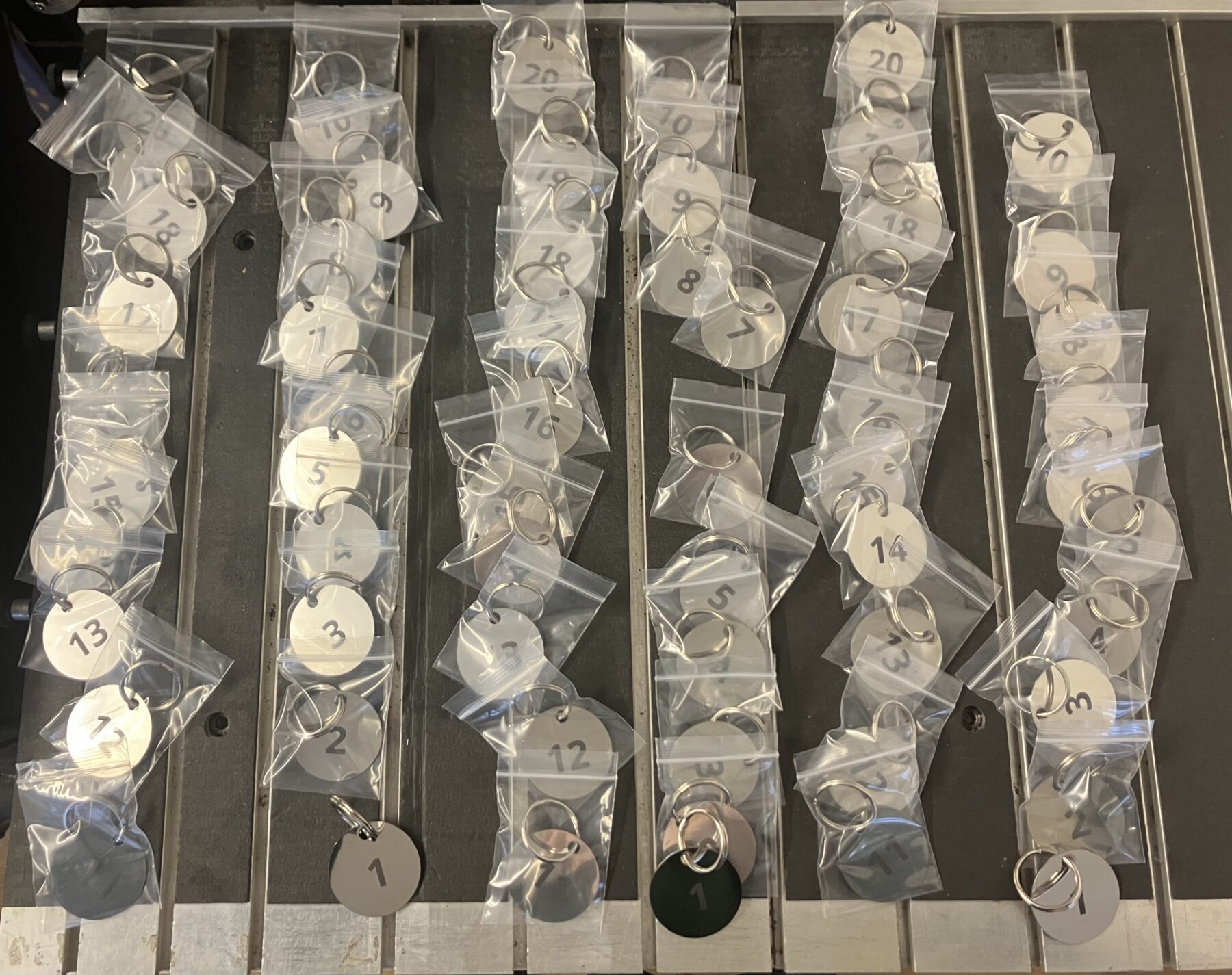 UV Laminate Acrylic Valve and Tag Labels - Signs Engraving