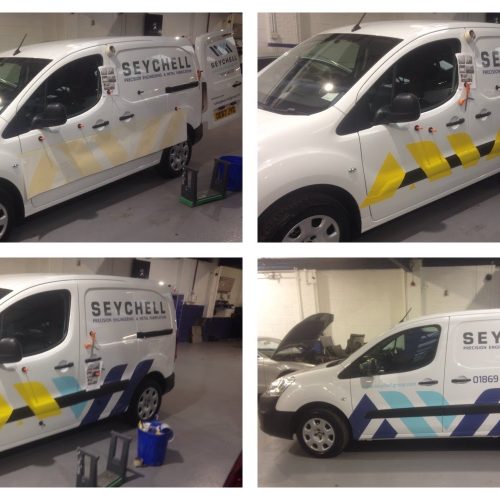 Small Van Graphics - Signs Engraving