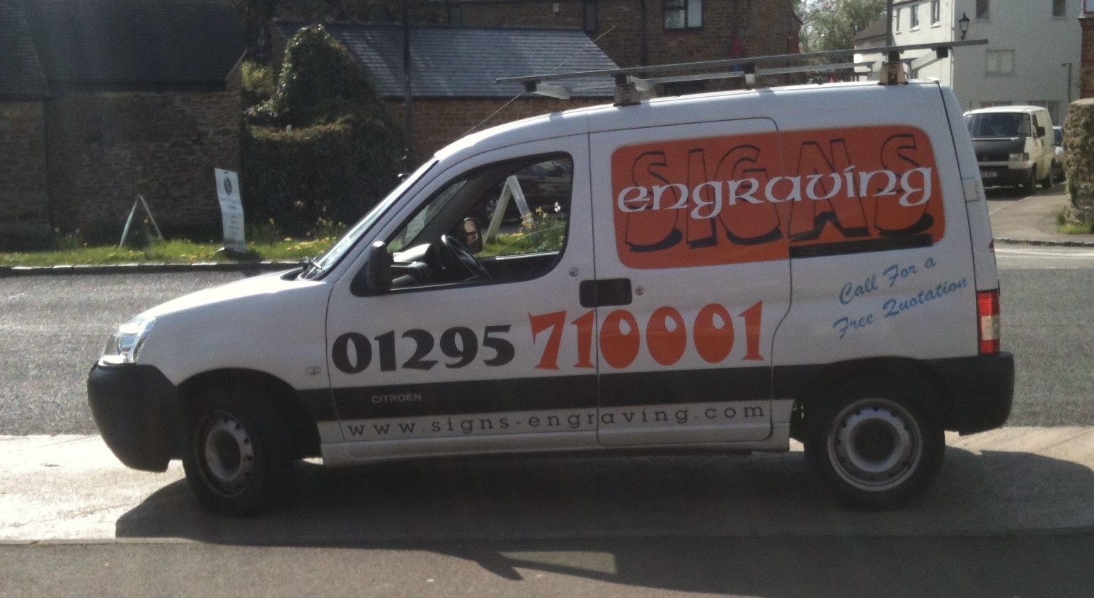 Small Van Graphics - Signs Engraving