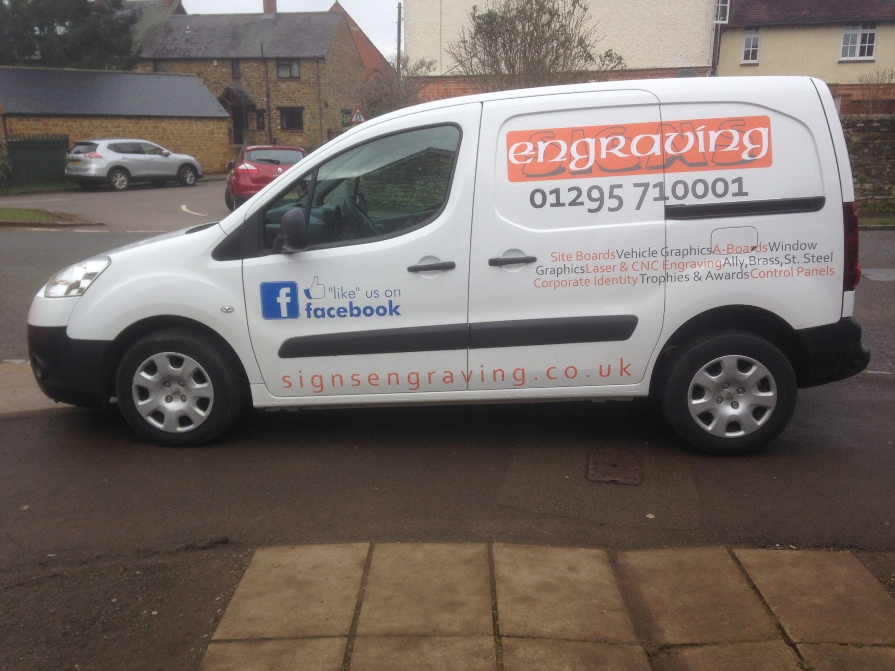 Small Van Graphics - Signs Engraving