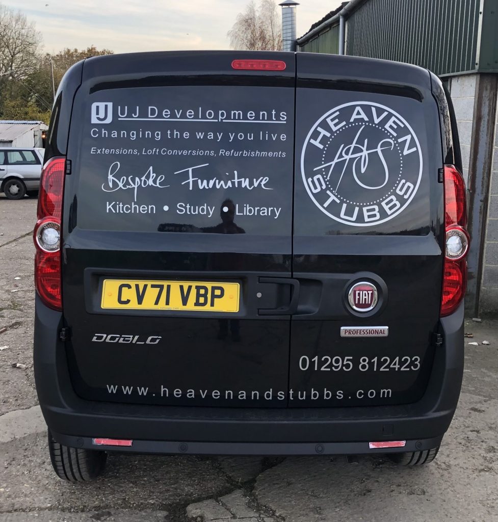 Small Van Graphics - Signs Engraving