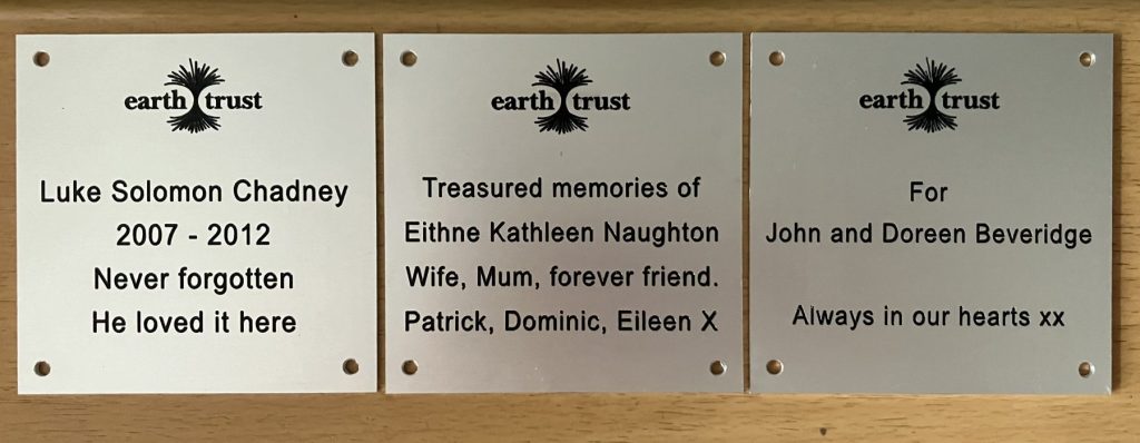 Aluminium Commemorative Bench Plaques - Signs Engraving
